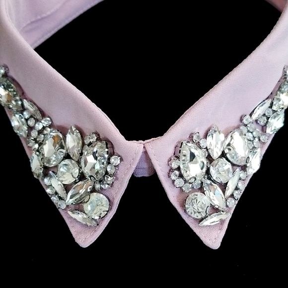Handmade | Accessories | Hand Crafted Retro Blush Pink Dazzling ...